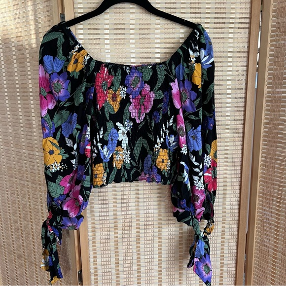 RACHEL Rachel Roy | Tops | Rachel Rachel Roy Floral Cropped Top | Poshmark
